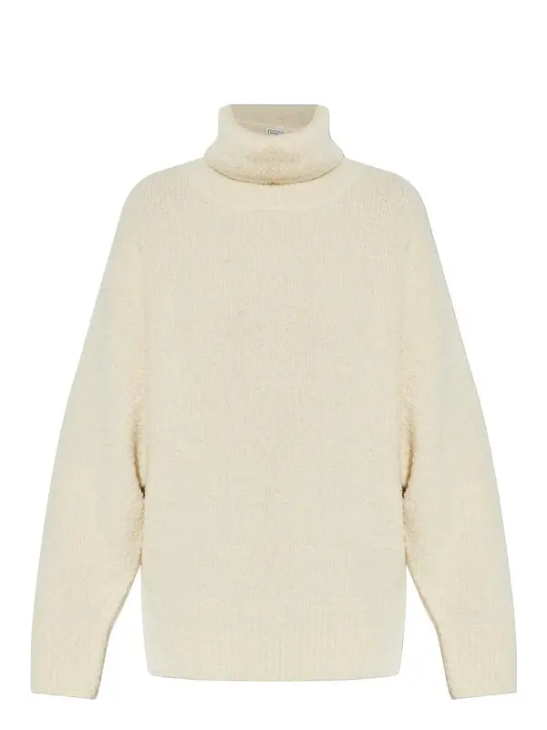 TOTEME Loose-fit Turtleneck - Cream
