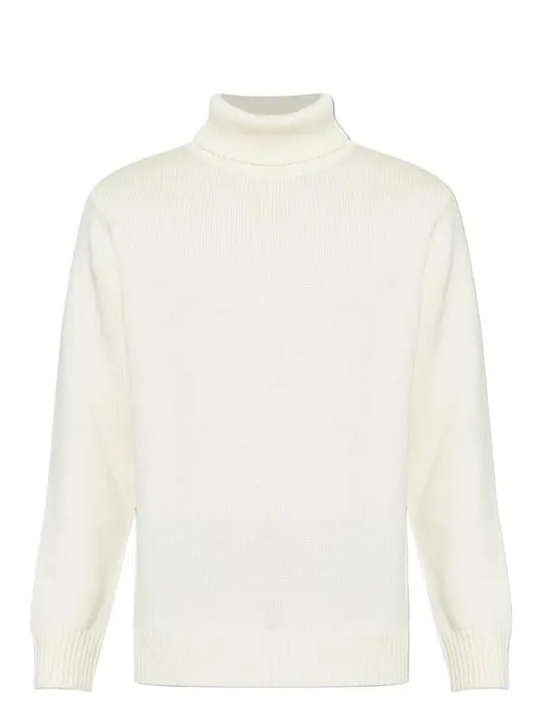 Add Wool Turtleneck - Cream