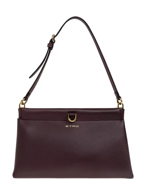 Etro Talk Mini Shoulder Bag - Burgundy