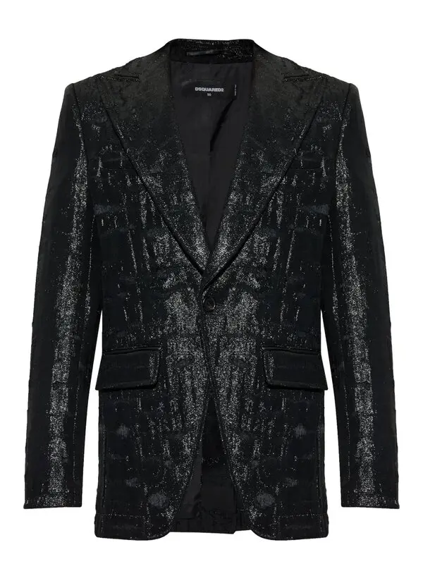 Dsquared2 Shiny Blazer - Black