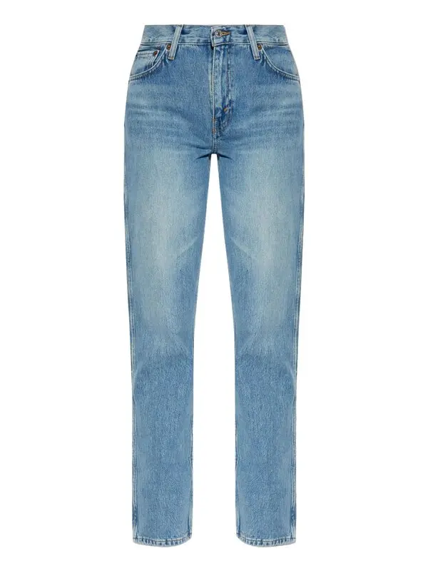 RE/DONE Straight-leg Jeans - Blue