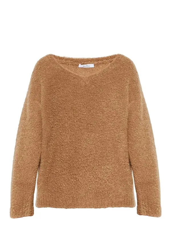 Max Mara Pantera” Sweater - Brown