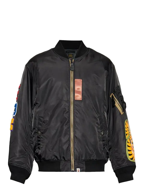 A BATHING APE Bomber Jacket - Black
