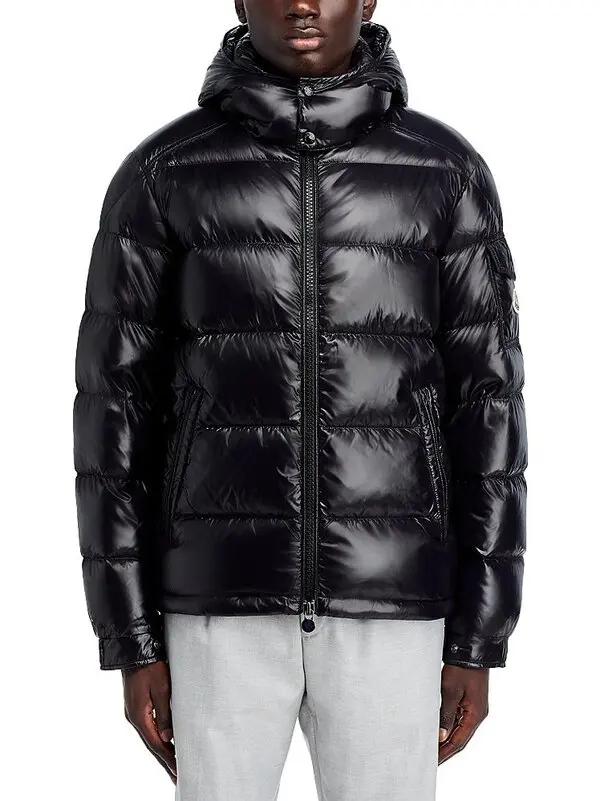 Moncler Maya Down Puffer Jacket - Black