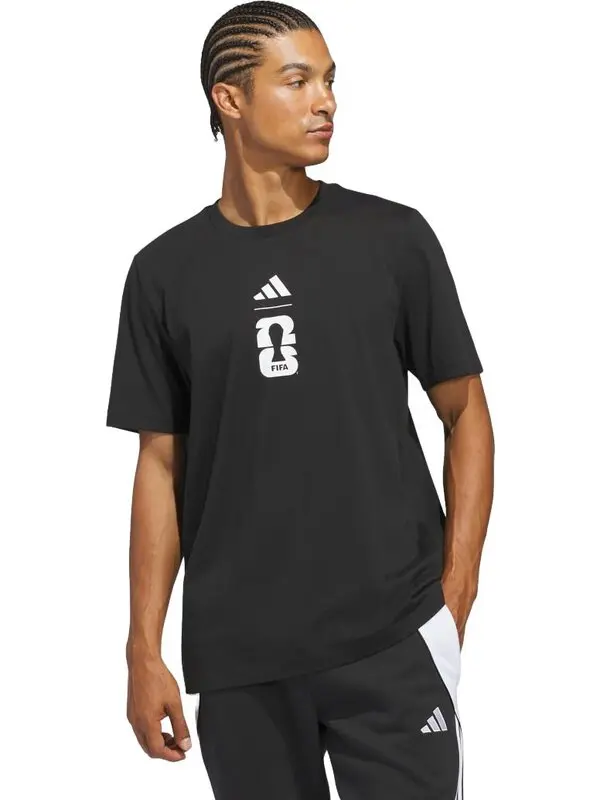 Adidas Fifa World Cup 26™ Match Ball Graphic T-shirt - Black