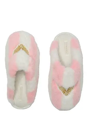 Victoria's Secret Luxe Plush Closed-toe Slippers - Print