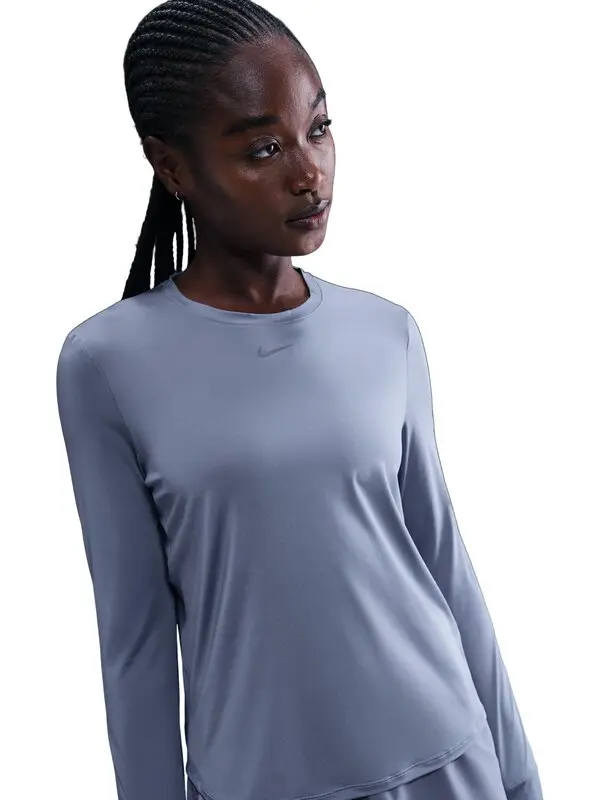 Nike Classic Dri-fit Long-sleeve Top - Blue