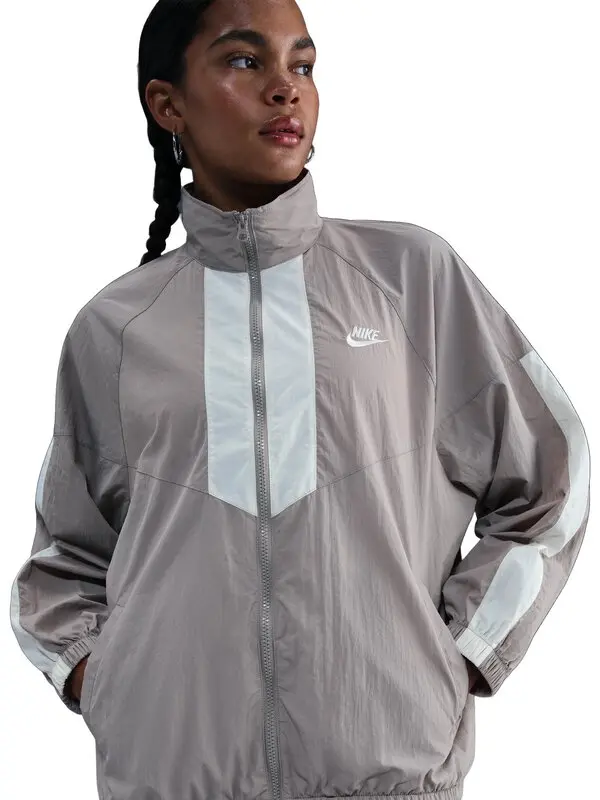 Nike Sportswear Windrunner Oversized Jacket - Grey