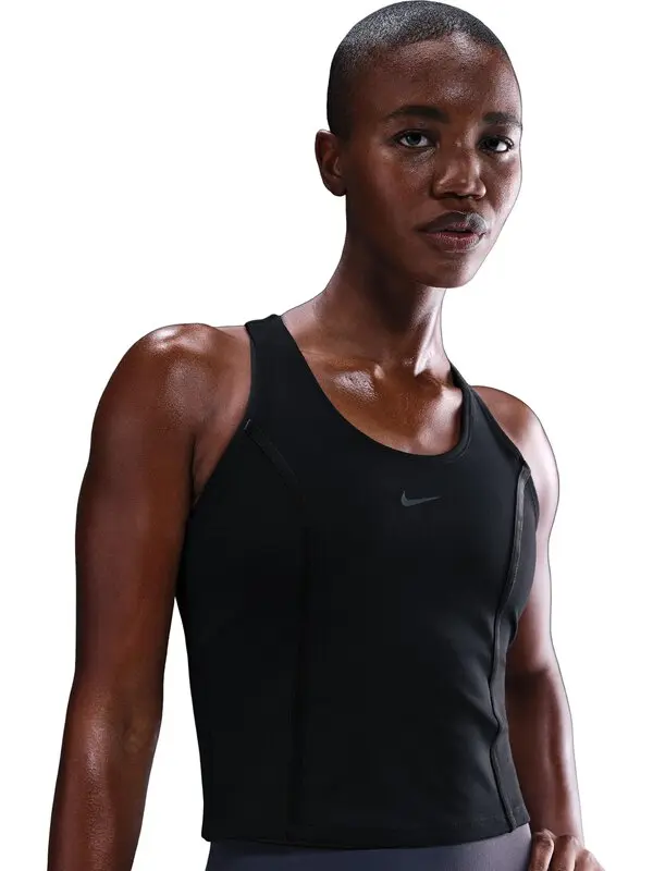 Nike One Fitted Dri-fit Tank Top - Black