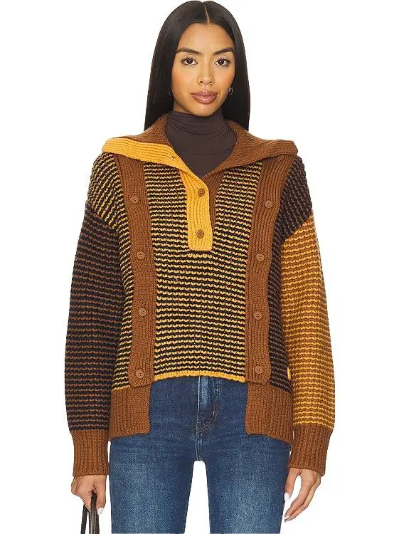 Ph5 Joris Chunky Sweater - Masada Brown