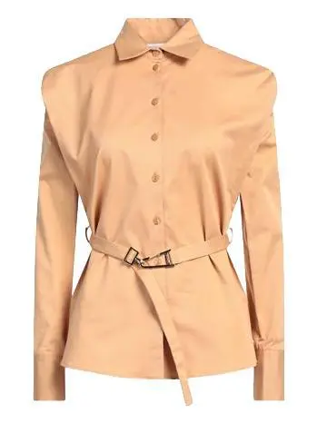 Patrizia Pepe Shirt With Belt - Beige