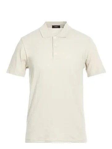 Theory Polo Shirt Size Cotton - Beige