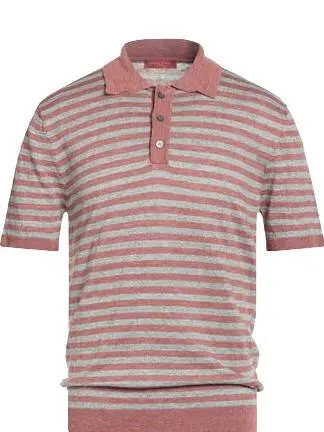 DANIELE FIESOLI Striped Linen Sweater - Red