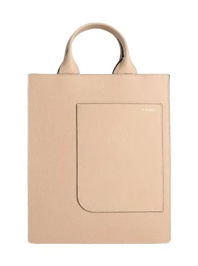 VALEXTRA Handbag In Calfskin - Beige