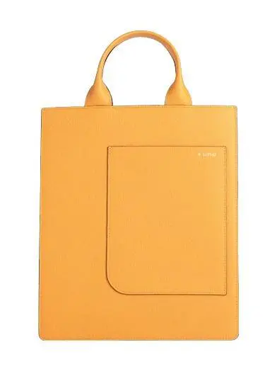 VALEXTRA Handbag In Calfskin - Orange