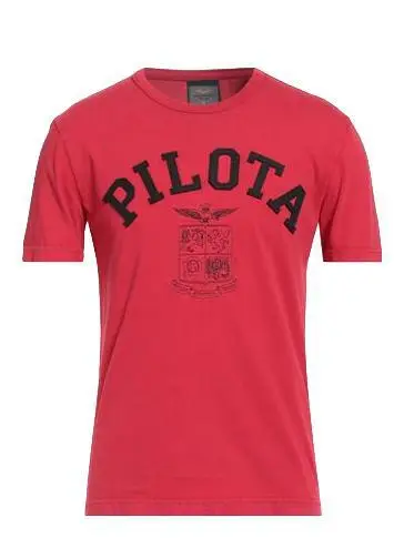 AERONAUTICA MILITARE T-shirt Size Cotton - Red