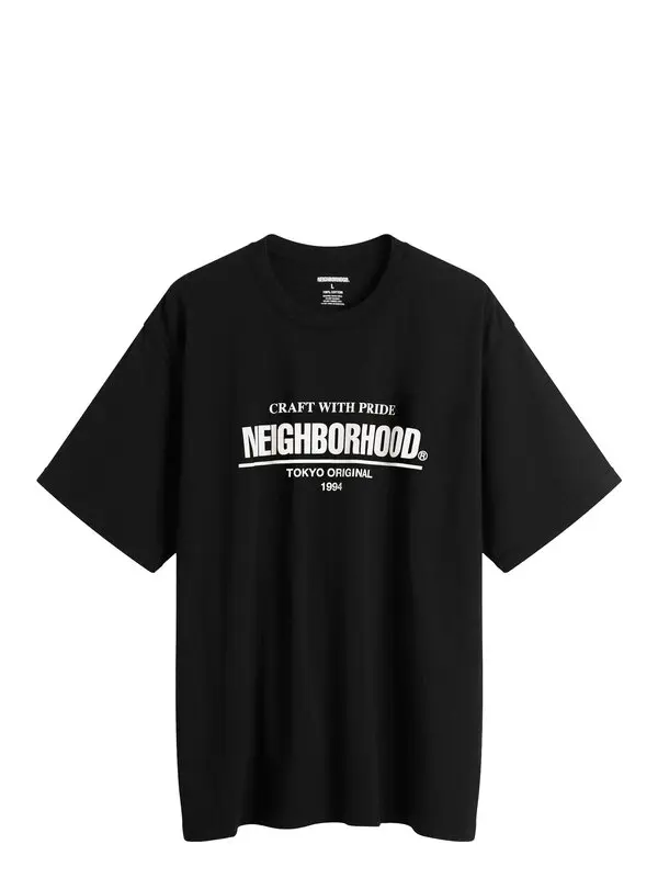 NEIGHBORHOOD Ss-1 Classic Logo T-shirt - Black