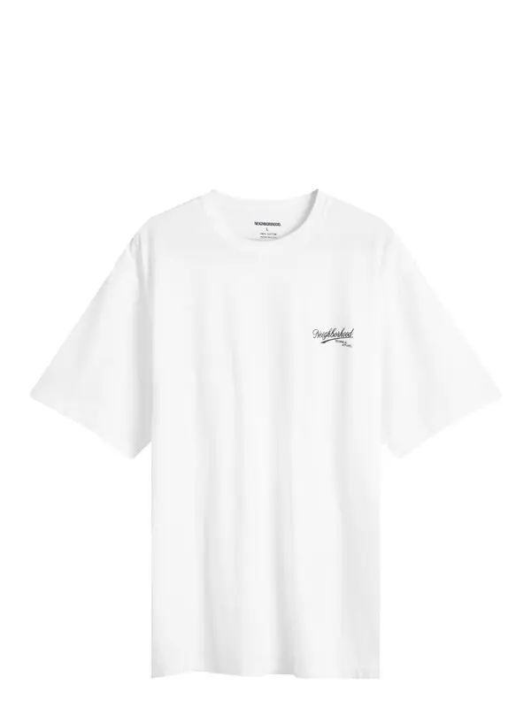 NEIGHBORHOOD Ss-8 Cards T-shirt - White