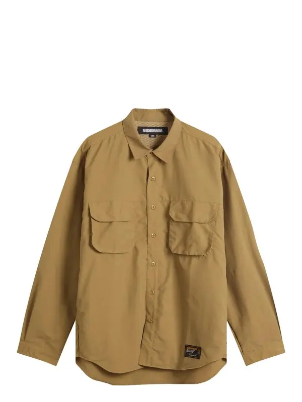 NEIGHBORHOOD Ventilation Field Shirt - Beige