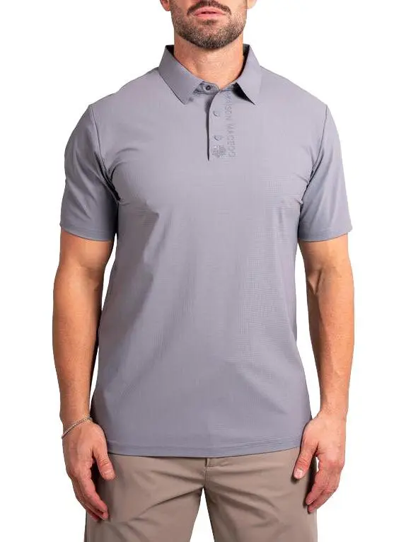 MACEOO Golfascension Stretch Nylon Polo - Grey