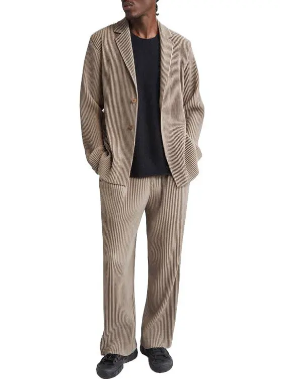 Issey Miyake Tailored Pleats Sport Coat - Riverside Gray