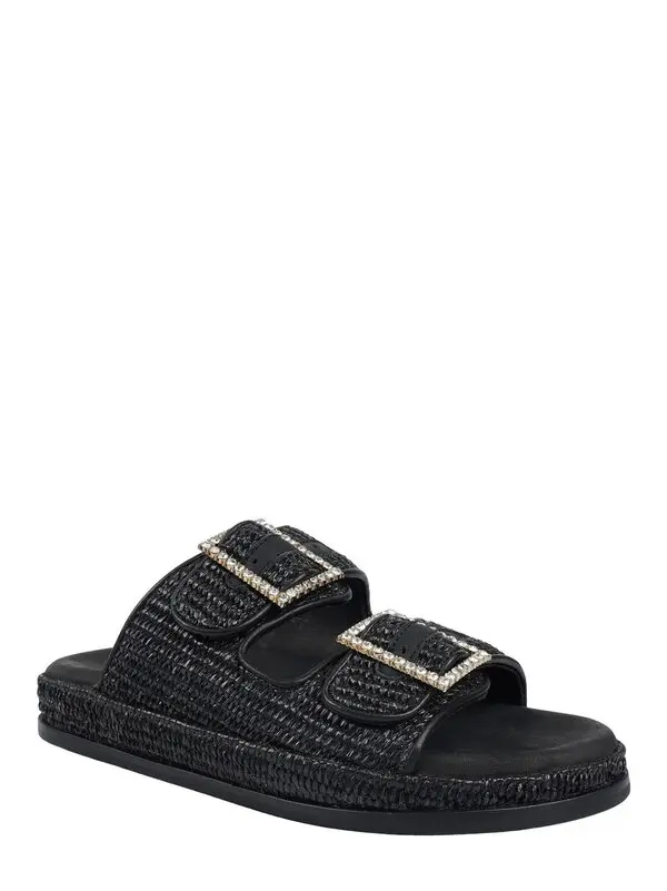 ZIGI ARTISAN Reedie Two-strap Sandals - Black
