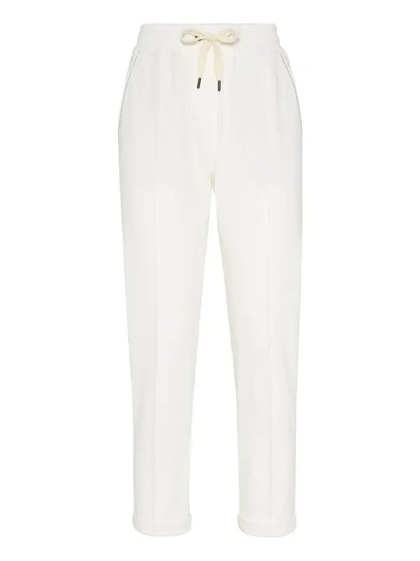 Brunello Cucinelli Track Trousers - Natural