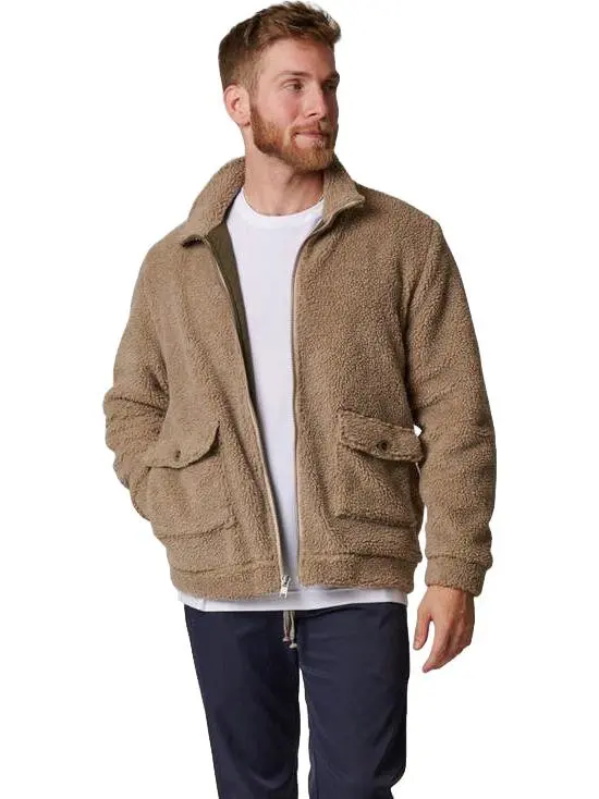 LEISURE LAB Fleece Jacket - Hazelnut