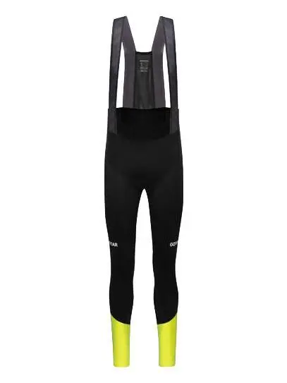GOREWEAR Spinshift Thermo Bib Tights - Black/neon Yellow