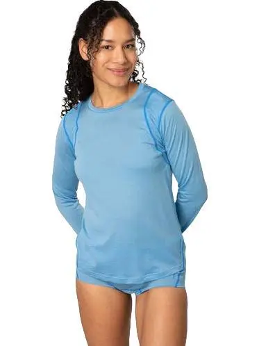 Kari Traa Embla Wool Long-sleeve Top - Ocean