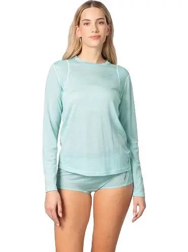 Kari Traa Embla Wool Long-sleeve Top - Wave