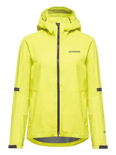 GOREWEAR Lupra 2.0 Gore-tex Hooded Jacket - Lime Yellow