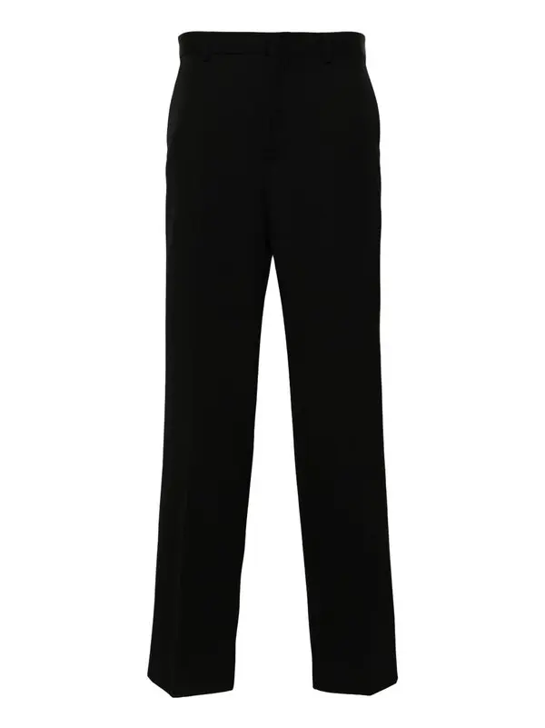 Gucci Embroidered Trousers - Black