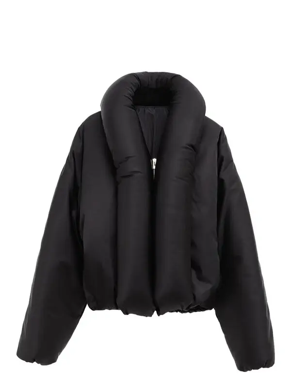 Alaïa Taffetas Down Jacket - Black