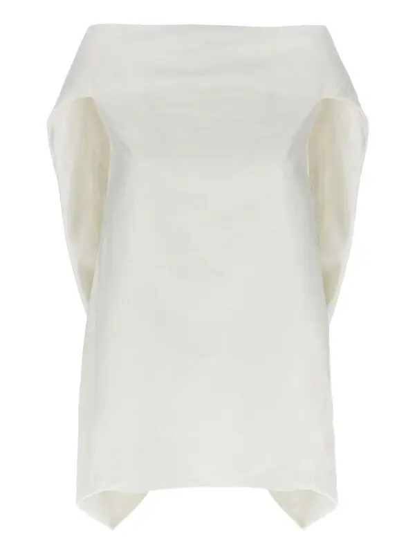 THE ROW Pallenberg Cotton Top - White