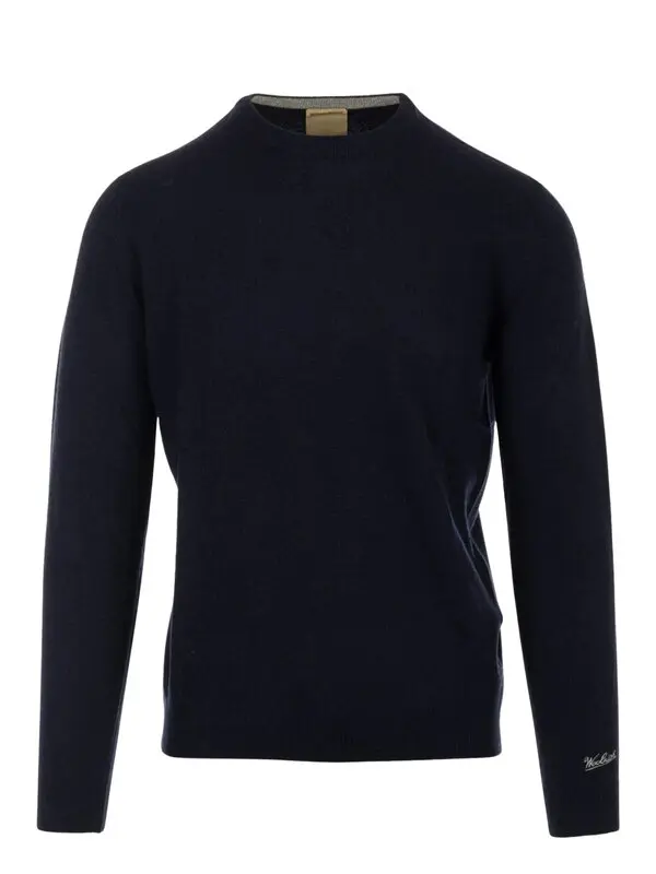 Woolrich Pure Wool Sweater - Blue
