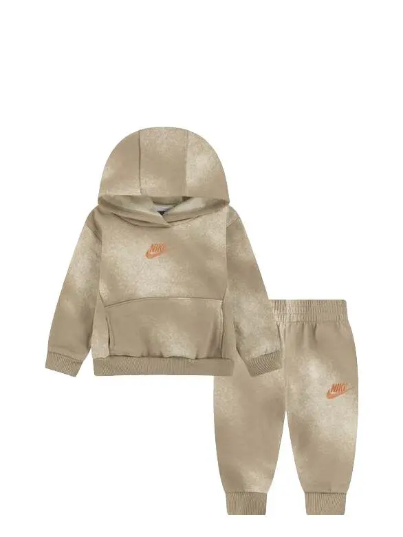 Nike Embroidered Logo Hoodie And Joggers Set - Hemp
