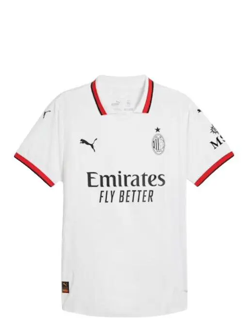 PUMA Ac Milan 24/25 Away Authentic Jersey - White