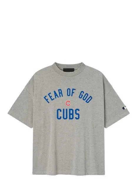 Fear Of God Essentials Cubs 90's Tee Shirt - Concrete Heather