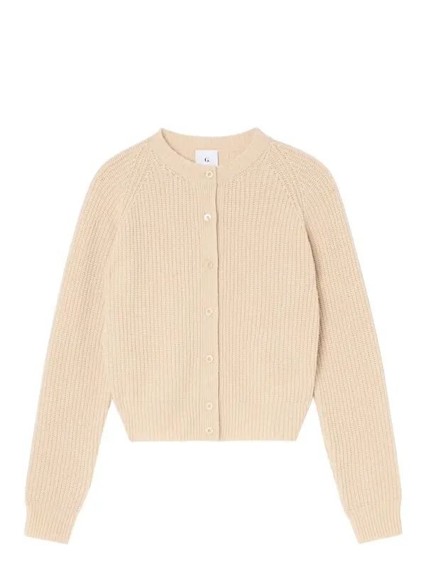 Goop Gwyn Isla Cardigan - Macadamia