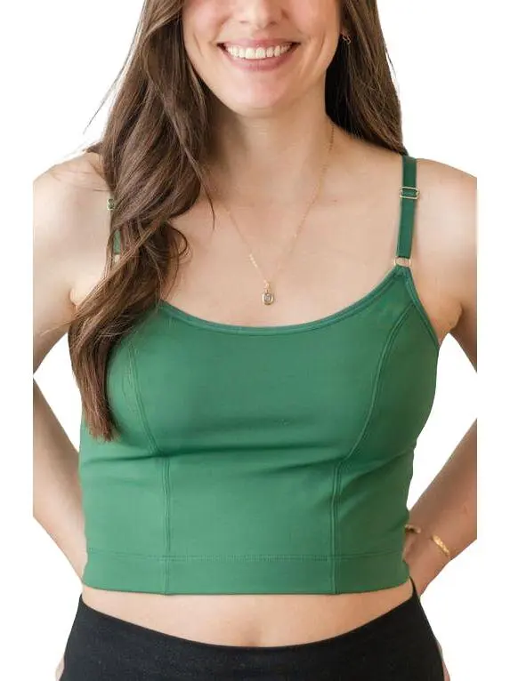 DAVIN & ADLEY Amelia Pumping And Nursing Crop Cami - Ivy