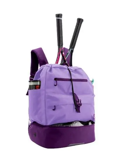 J WORLD Ace Racket Sports Backpack - Purple