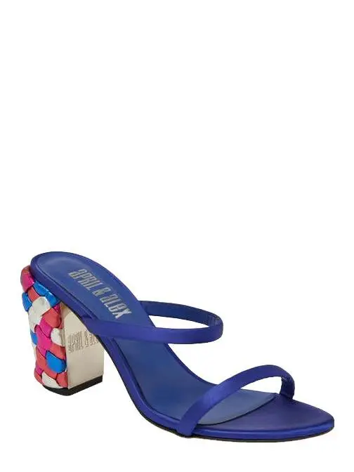 APRIL & ALEX Bianca High Heel Sandals - Blue
