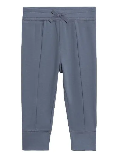 COLORED ORGANICS Organic Cotton Ailsa Seamed Joggers - Denim