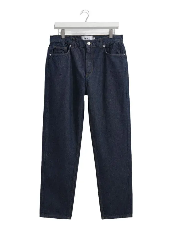 WAX LONDON Tapered Trousers - Rinse Wash