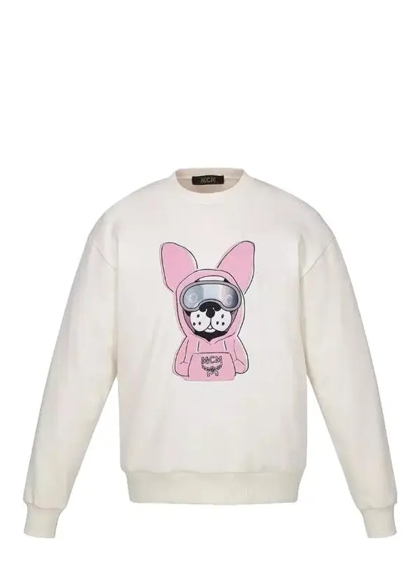 Mcm Pullover Sweater - White