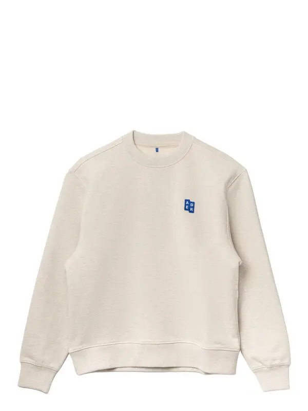 ADERERROR Crewneck Sweater - Oatmeal