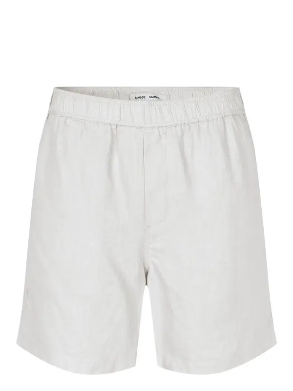 SAMSOE SAMSOE Relaxed Fit Shorts - White