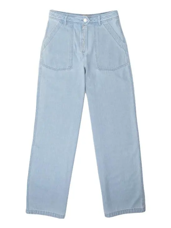 Officine Générale Trousers - Blue