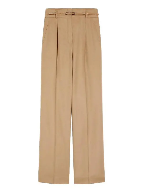 Max Mara Wide Leg Trousers - Brown